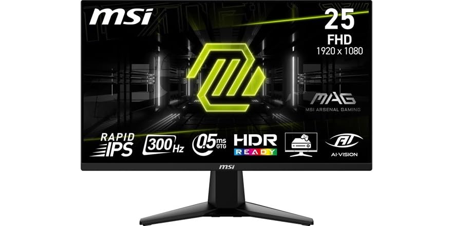 MSI 25" FHD Gaming Monitor | MAG 255XF