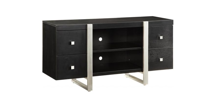 Homelegance Metro 52" Black TV Console