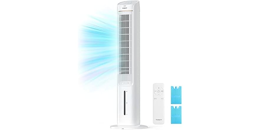 TOSOT Evaporative Air Cooler, 43" Tower Fan (Open Box)