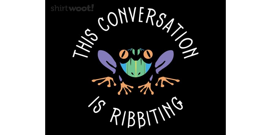 Ribbiting Conversation