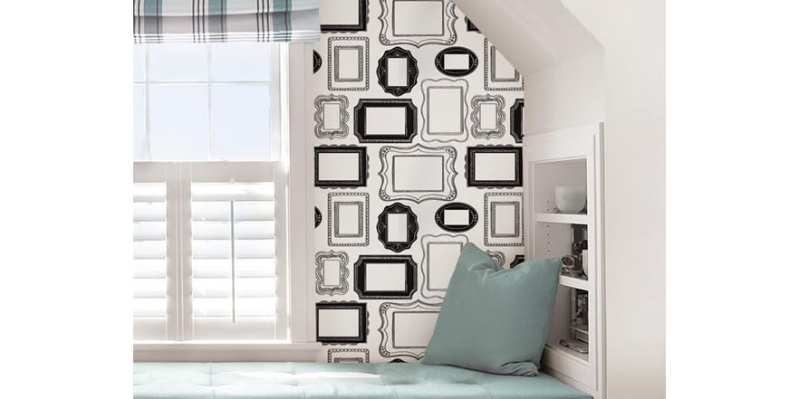 Photo Opp Frames Peel and Stick Wallpaper