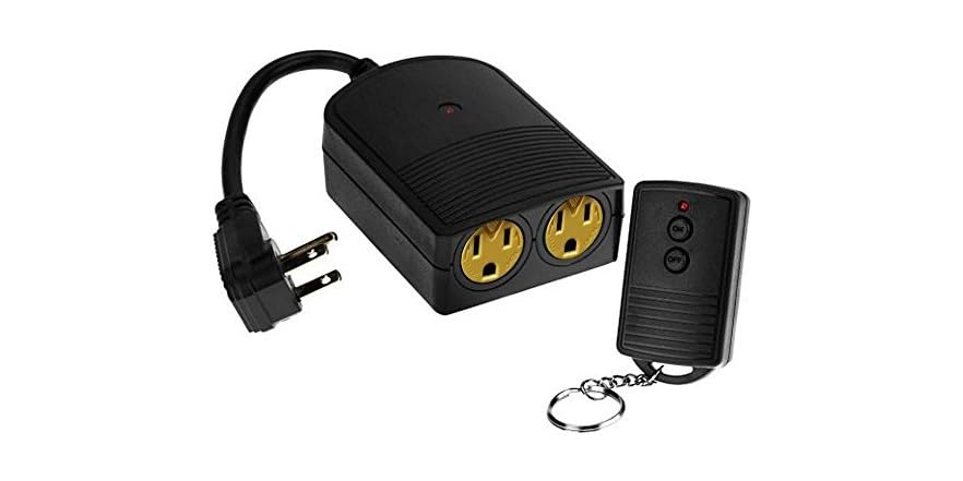 12-Pack Globe Electric 2423001 Wireless Outdoor Remote Switch with 2 ...