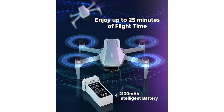 Contixo F36 4K Camera 3-Axis Gimbal Stabilizer GPS Drone