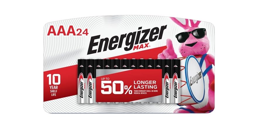 (24 Count) Energizer AAA Batteries
