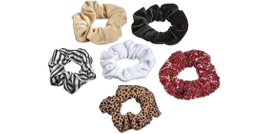 The Original Scrunchie, 6 Unique Designs