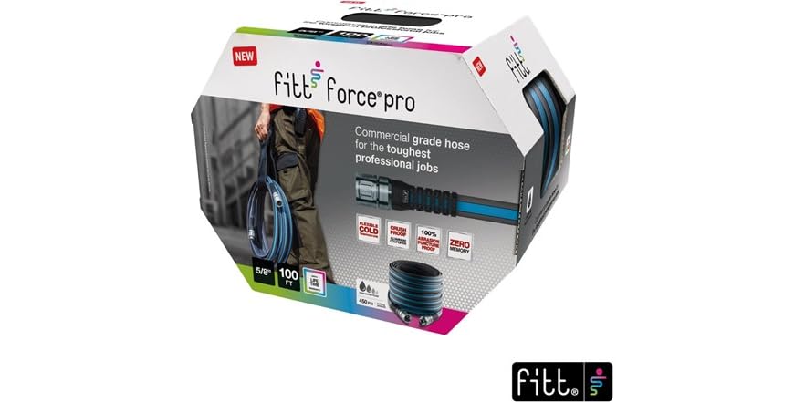 FITT FFP55800 Garden Hose 5/8 X 100FT