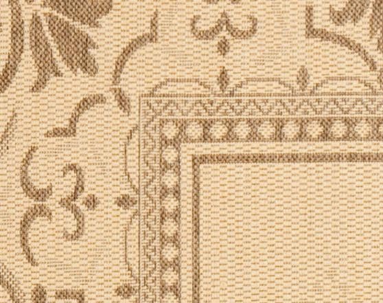 Courtyard 2-PC Rug Set - Natural/Brown