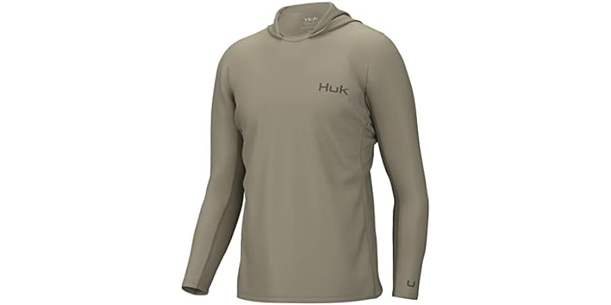 HUK Men's Fishing Shirt w/Sun Protection
