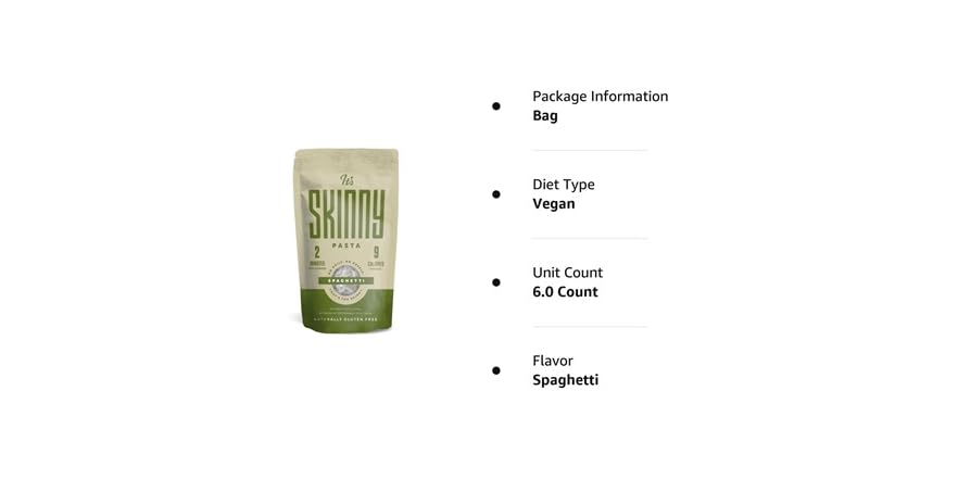 (12 Pack) It's Skinny Pasta 12 Pack - Spaghetti