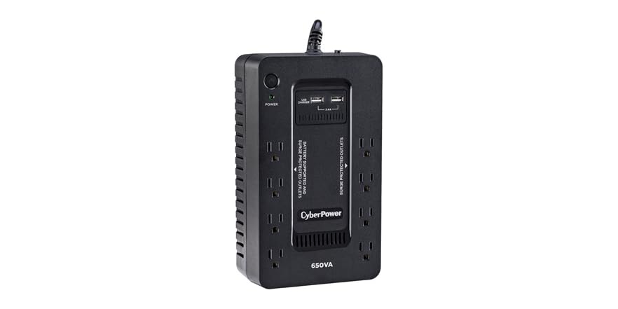 CyberPower SX650U-R Battery Backup (Open Box)