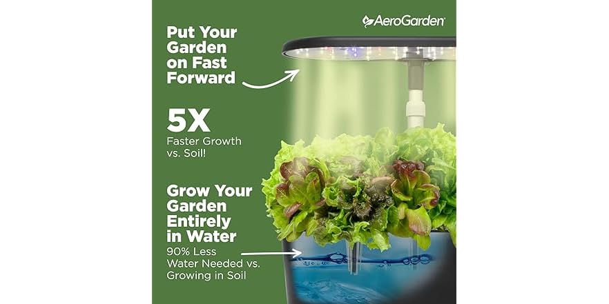 AeroGarden Bounty Basic - Indoor Garden