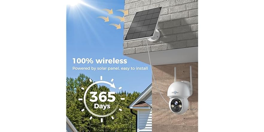 Hiseeu Dome Security Camera - 4 Pack