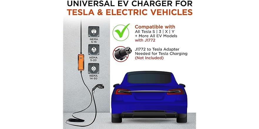 Voltre M2 Lightning Level 1 and 2 EV Charger