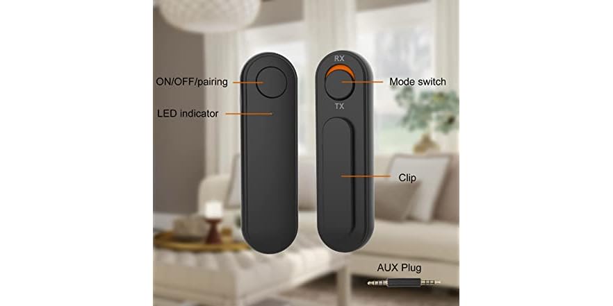 Konnek Stein Bluetooth Transmitter Receiver