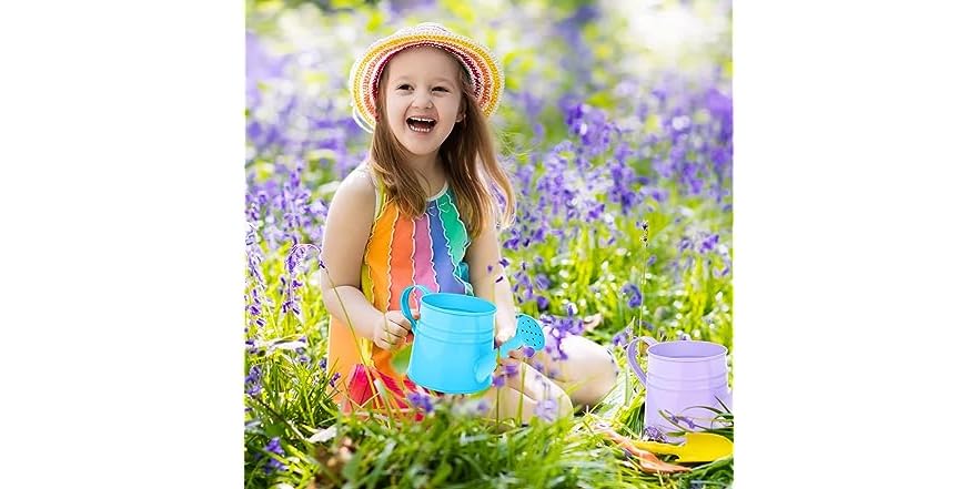 32oz Metal Watering Can for Kids 8 Pack
