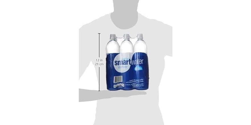 Smartwater 1L (6pk)