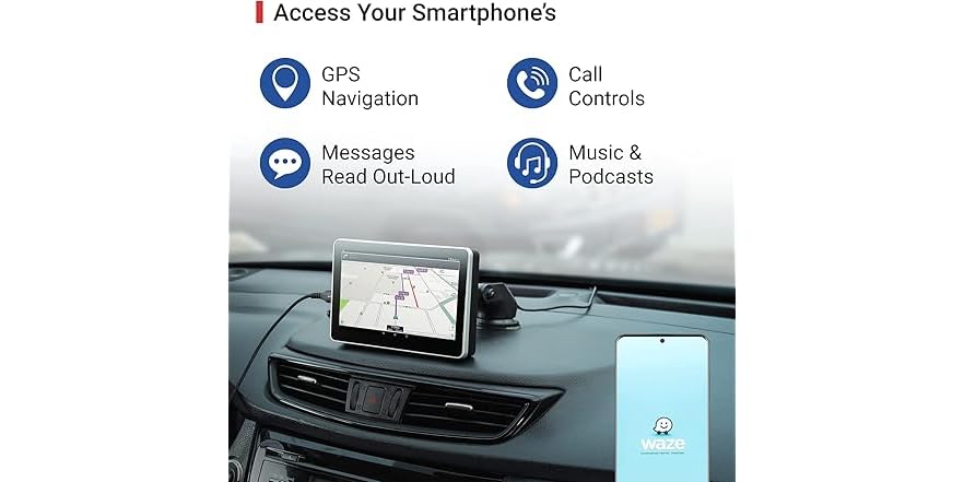 Car and Driver CAD-DU900 Intellidash 7in Screen (Open Box)