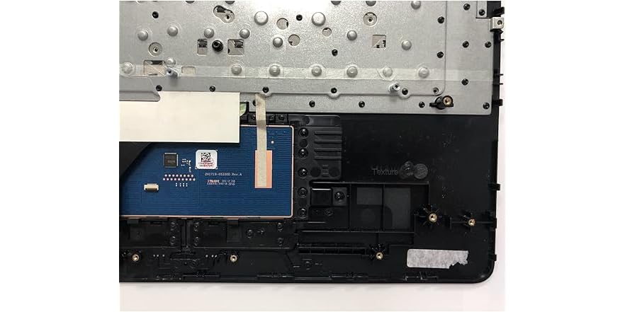 Non-Backlit Keyboard Touchpad Assembly