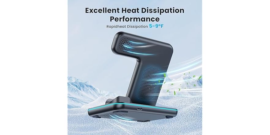 WAITIEE Wireless Charger 3 in 1 (Open Box)