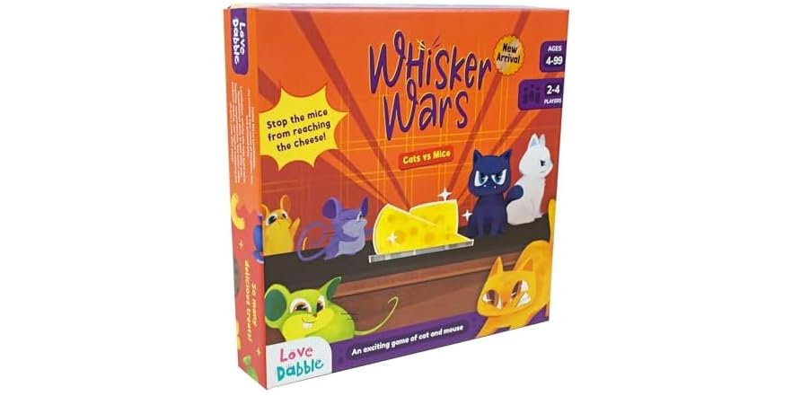 LoveDabble Cheese Heist Showdown! Whisker Wars