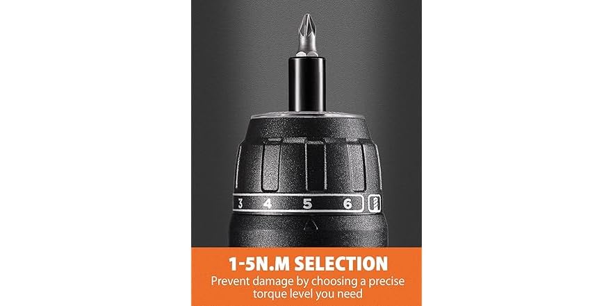 ALEAPOW 4V Electric Screwdriver Cordless+31pc Kit