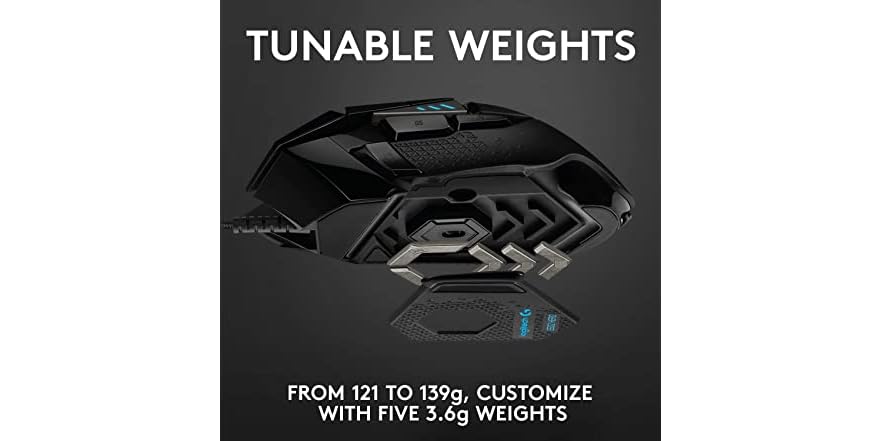 Logitech Hero High Performance Gaming Mouse