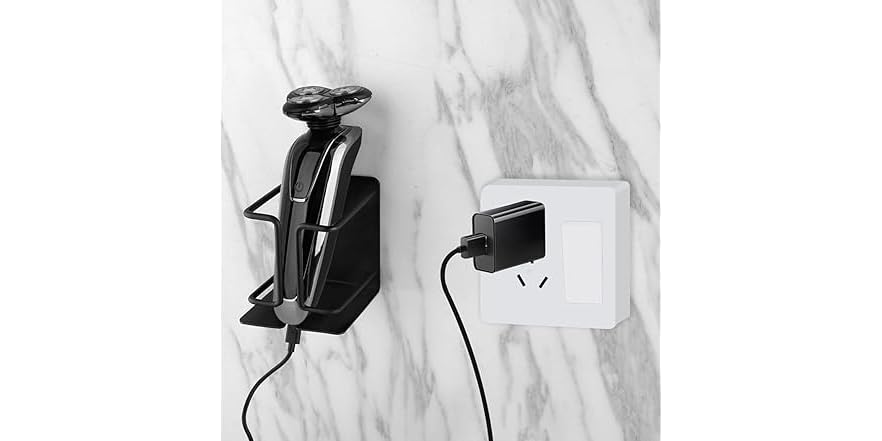Electric Razor Holder Wall Mount 2 Pack