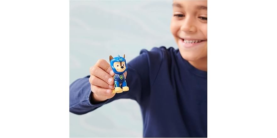 Paw Patrol, Aqua Pups Chase & Shark Figures Set