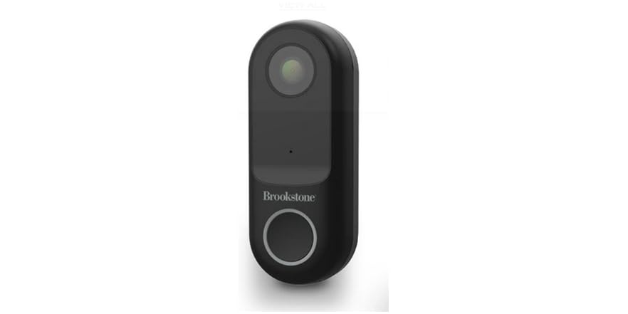 Brookstone WiFi Video Doorbell Camera