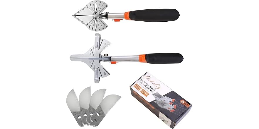 2 Pack Multifunctional Miter Shears