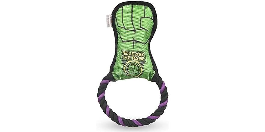 The Incredible Hulk Rope Dog Toy