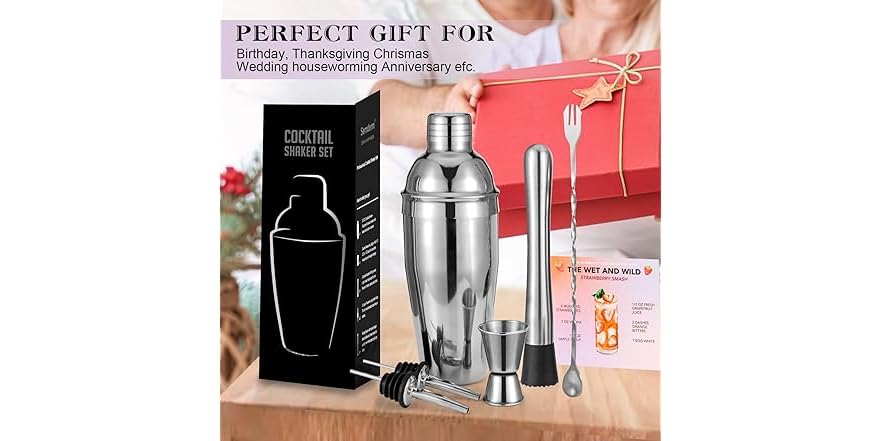 Semderm Cocktail Shaker Set