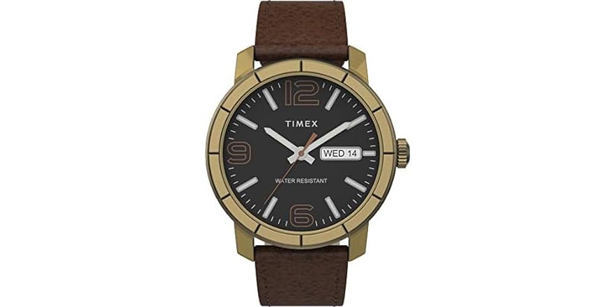 Timex Mod44 Brown Leather Mens Watch TW2