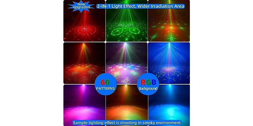 Atotalof Mini Disco Ball DJ Light