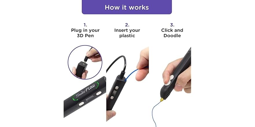 3Doodler Flow 3D Printing Pen