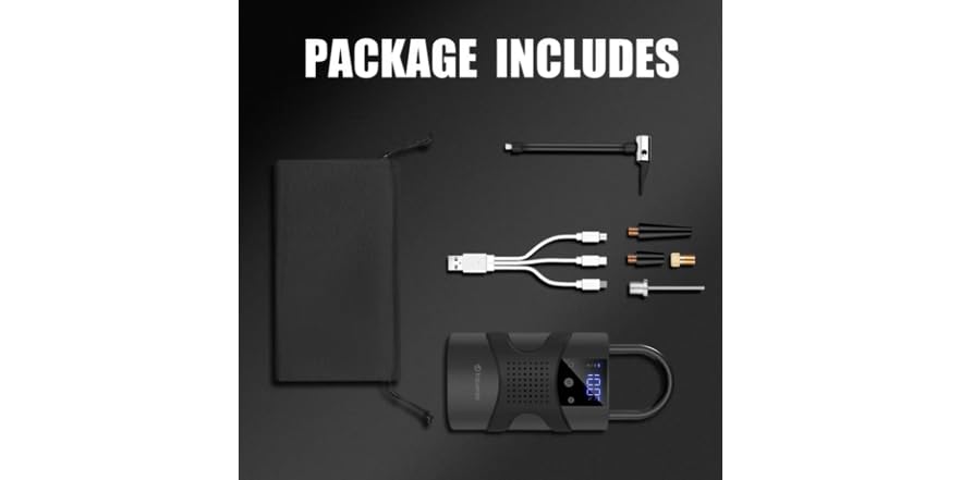 (2pk) Traverse 2-in-1 Jump Starter & Tire Inflator