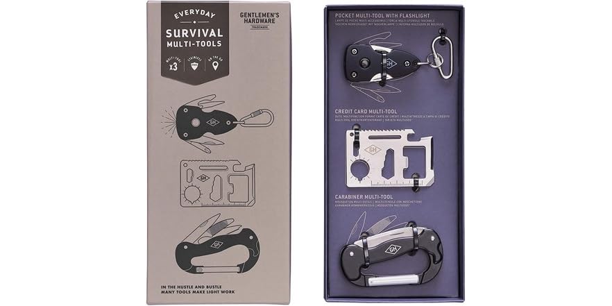 Gentlemen's Hardware Multi Tool Survival Kit