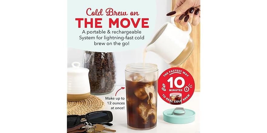 DASH Brew2Go™ Portable Cold Brew System