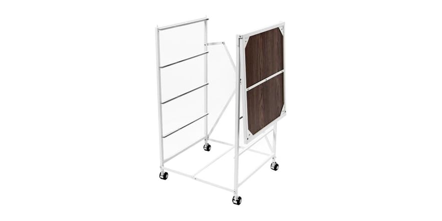 Origami 4-Drawer Storage Cart White