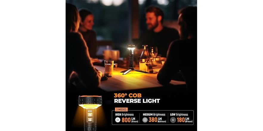 5000 Lumen LED Flashlight