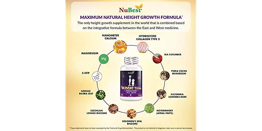 Maximum Natural Height Growth Formula Capsules