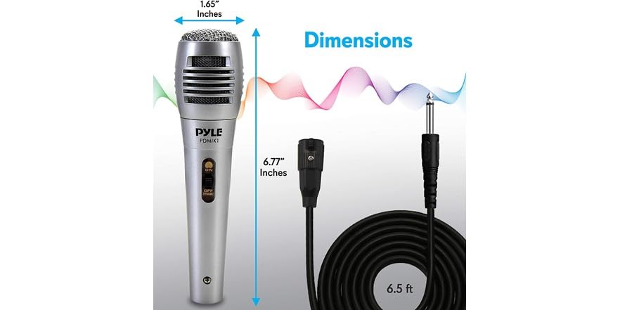 Pyle Wired Dynamic Microphone
