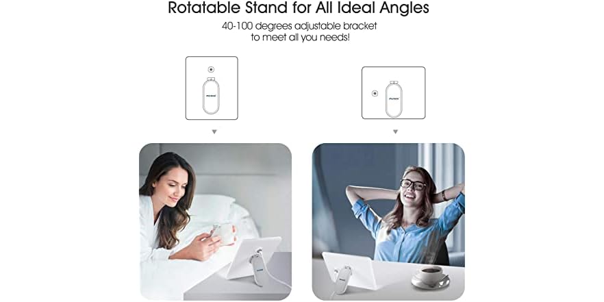 Miroco Light Therapy Lamp, UV