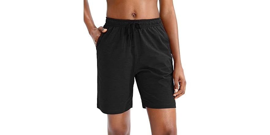 G Gradual Bermuda Shorts (Black, Large)