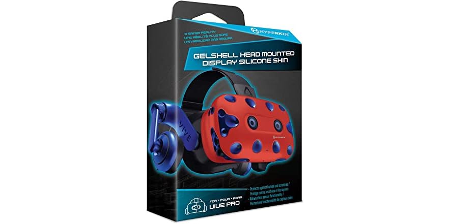 Hyperkin GelShell Headset Silicone Skin for HTC Vive Pro (Red)