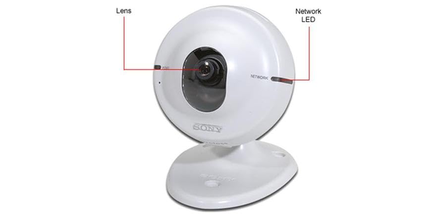 Sony Fixed IP Network Camera w/Audio