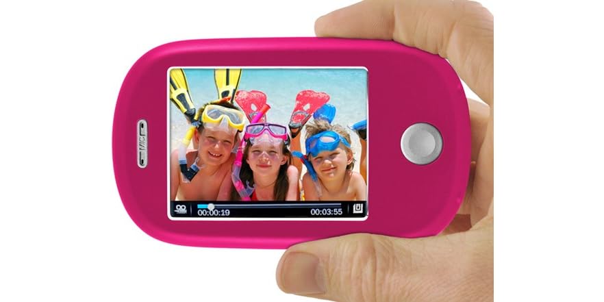 8GB 3" Touch MP3 Video Player - Pink
