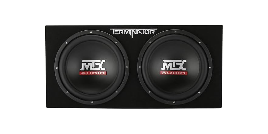 MTX 12-Inch 2000-Watt Dual Subwoofer