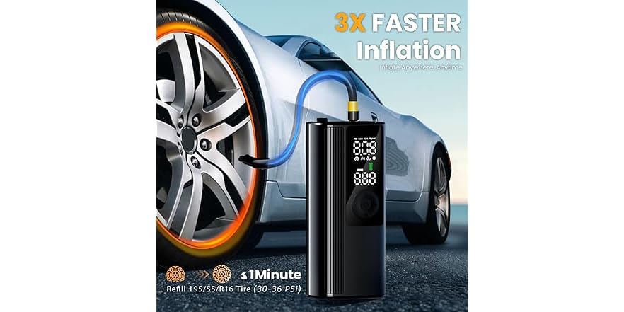 150 PSI Fast Tire Inflator
