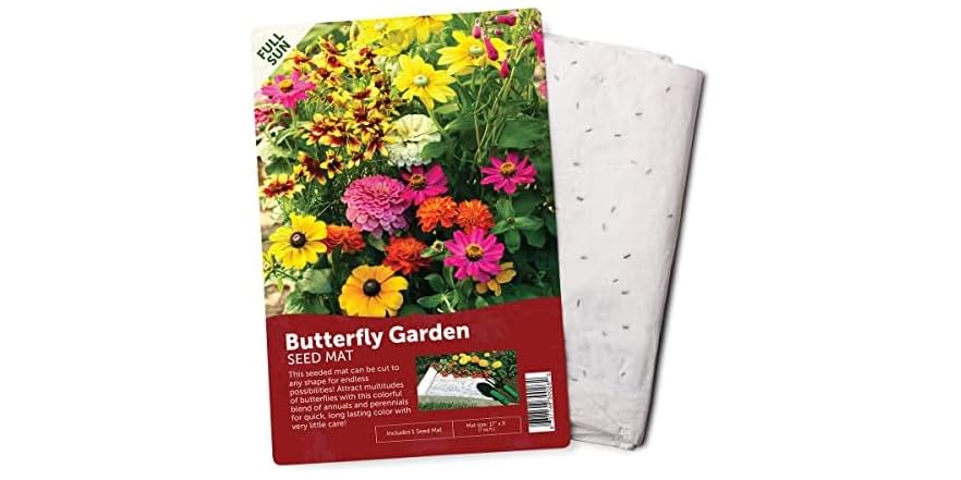 BloomingBulb Butterfly Garden Seed Mat
